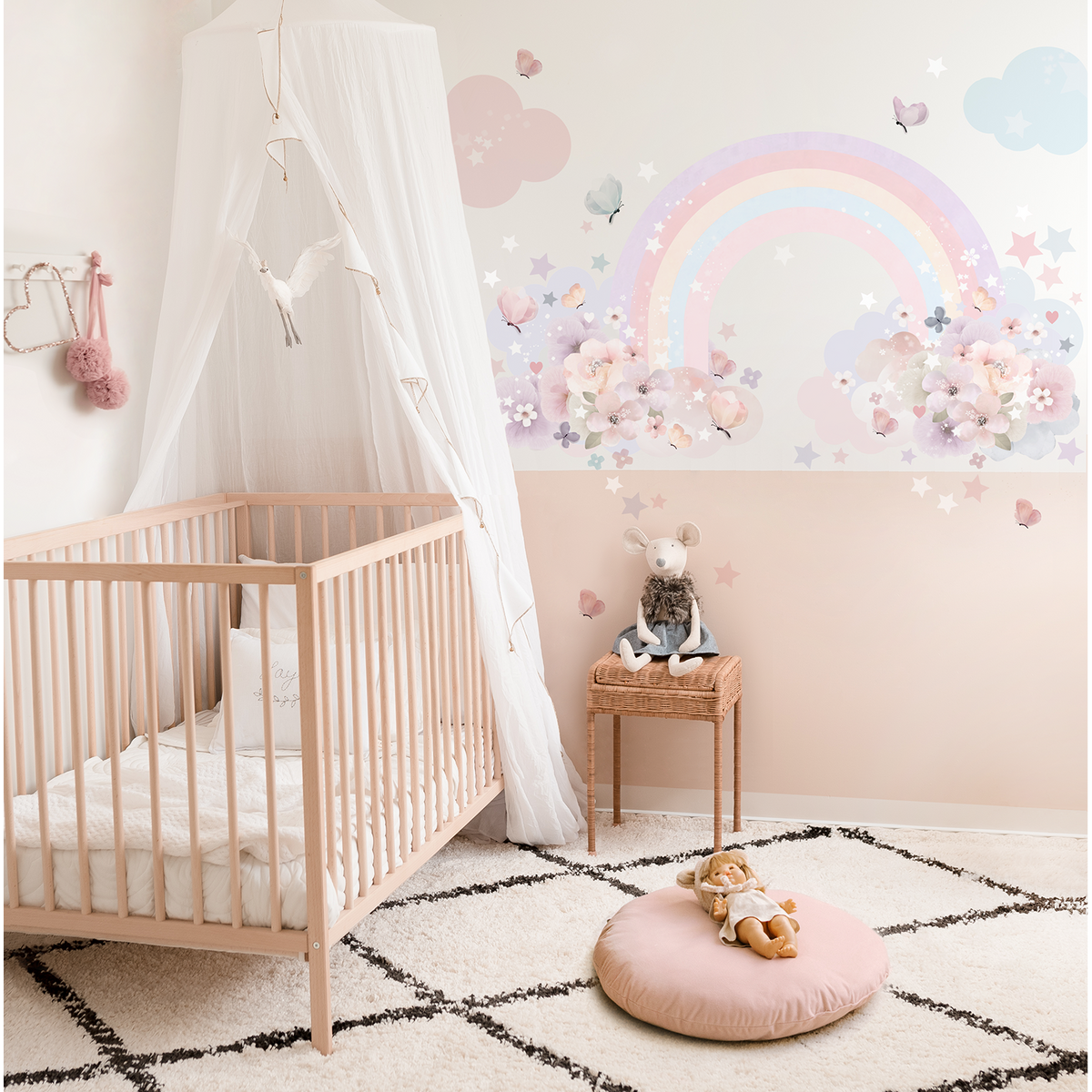 Over the Rainbow Wall Sticker– Tommy & Milly